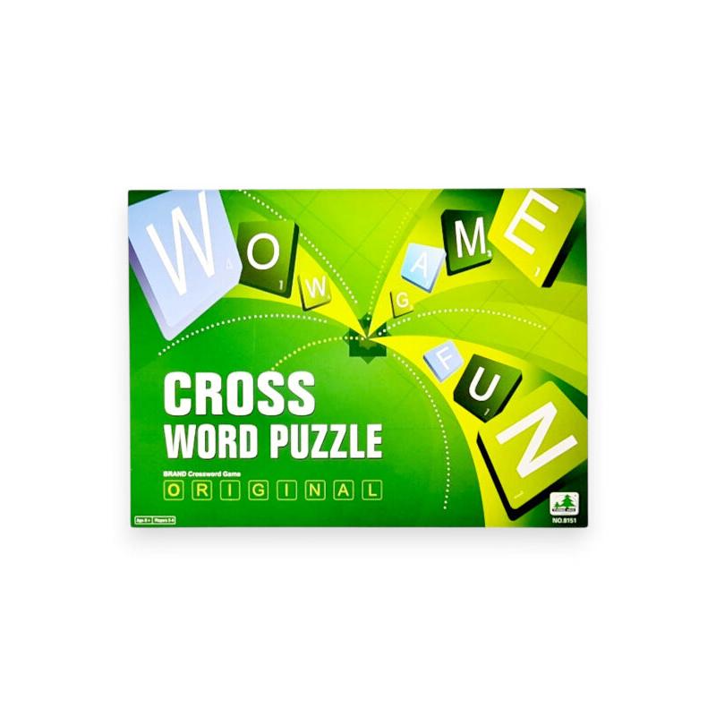 Cross Words Puzzle - 4 Racks & 100 Tiles– Shop4Deals