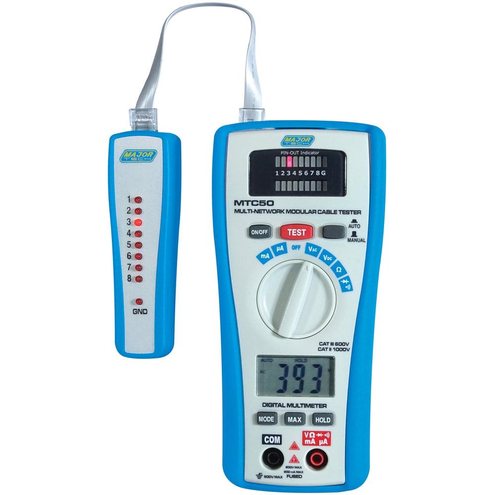 Major Tech 2-In-1 LAN Tester and DMM– Shop4Deals